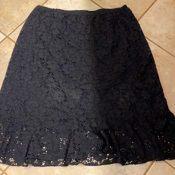 Jaclyn Smith | Skirts | Jaclyn Smith Classic Lace Skirt | Poshmark
